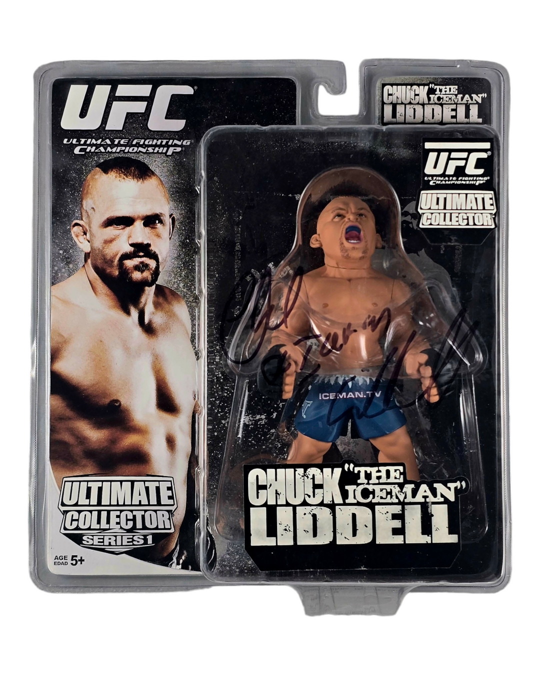 UFC Ultimate Collector S01 Chuck Liddell, The Iceman, Signed, R5 '08 ...